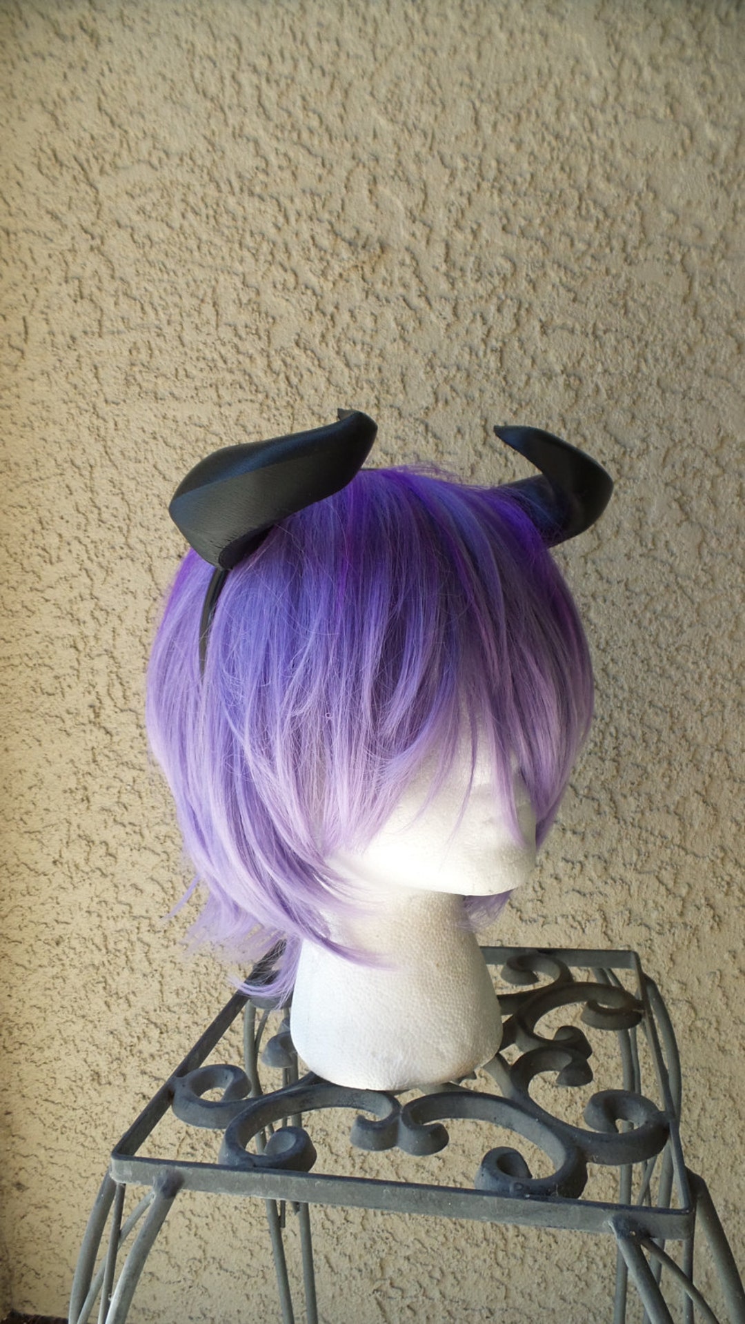 NEW ARRIVAL Small Bull Matador Horns Headband 3D Printed Cosplay ...