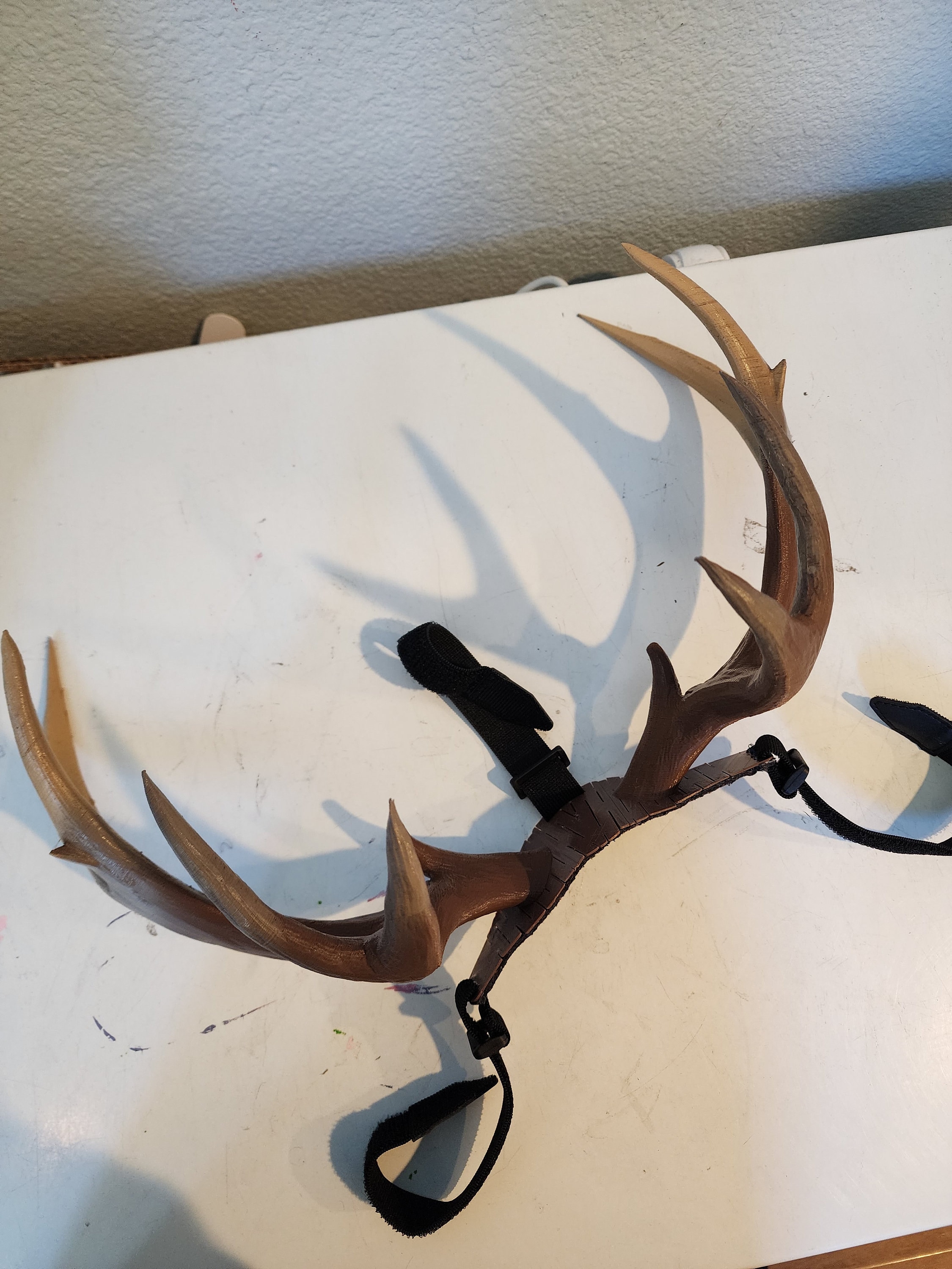 3D Printed Horse Reindeer Antlers, Lightweight Halter Attachment - Etsy
