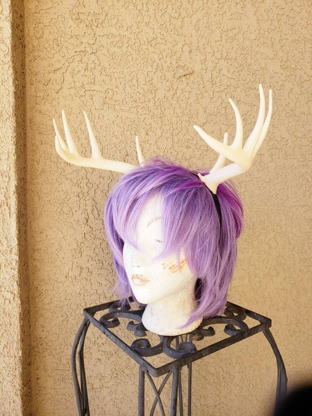 NEW! Realistic Doe / Deer Antlers Horns and Optional Ears 3D Printed ...