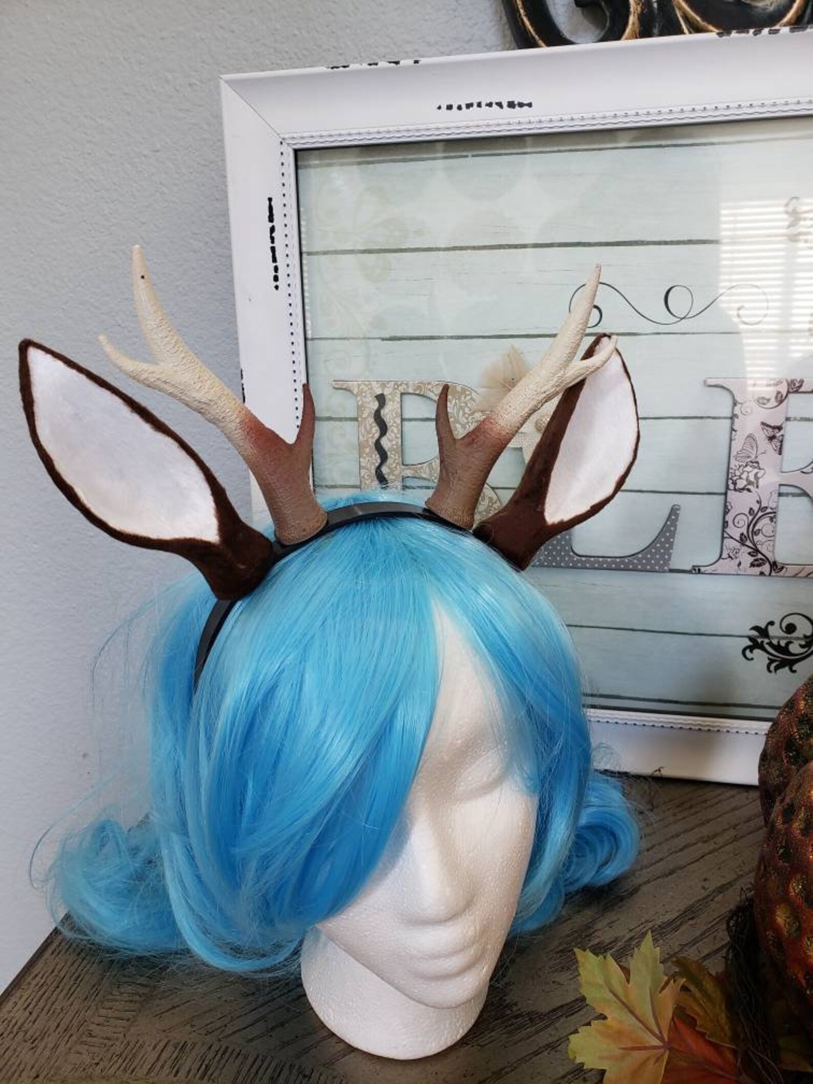 NEW ARRIVAL Realistic Doe / Deer Antlers Horns and Optional | Etsy