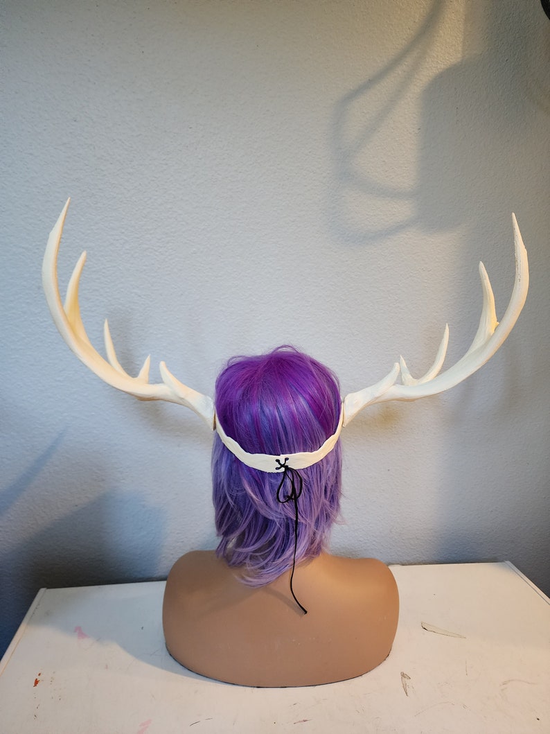 XXL 3D Printed Antler Horns With Tree Branch Crown, Cosplay Reindeer - Etsy