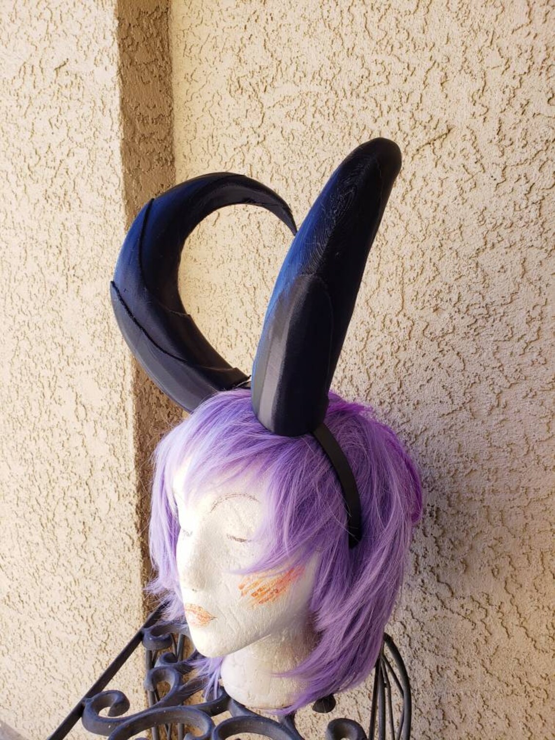 Loki Style Horns Bull Horns Fantasy Cosplay 3D Printed From Pla(light ...
