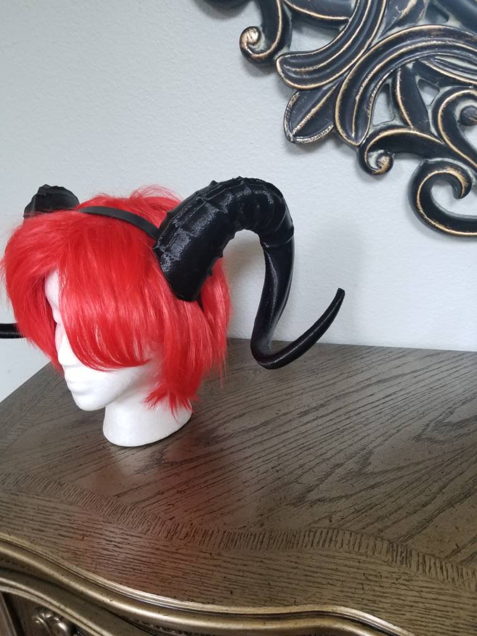 New Arrival: Extra Large Barbarian Ram Horns Warlord Style | Etsy