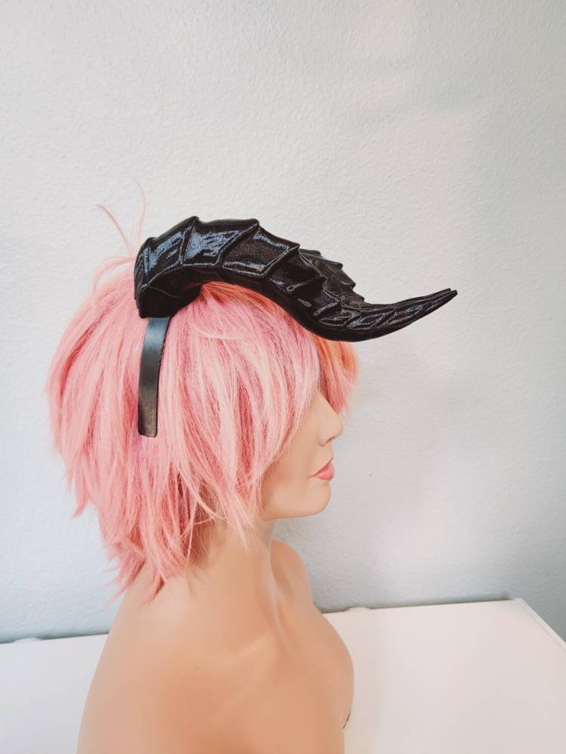 Forward Facing Dragon Horns Snake Dragon 3d Printed Horns on - Etsy