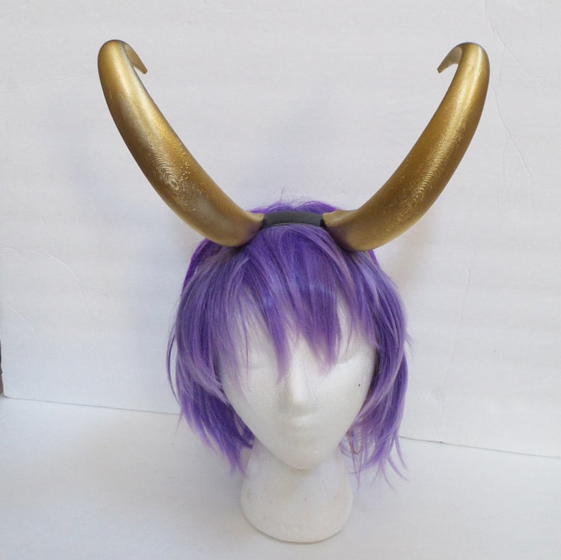 Loki Style Horns Bull Horns Fantasy Cosplay 3D Printed From - Etsy