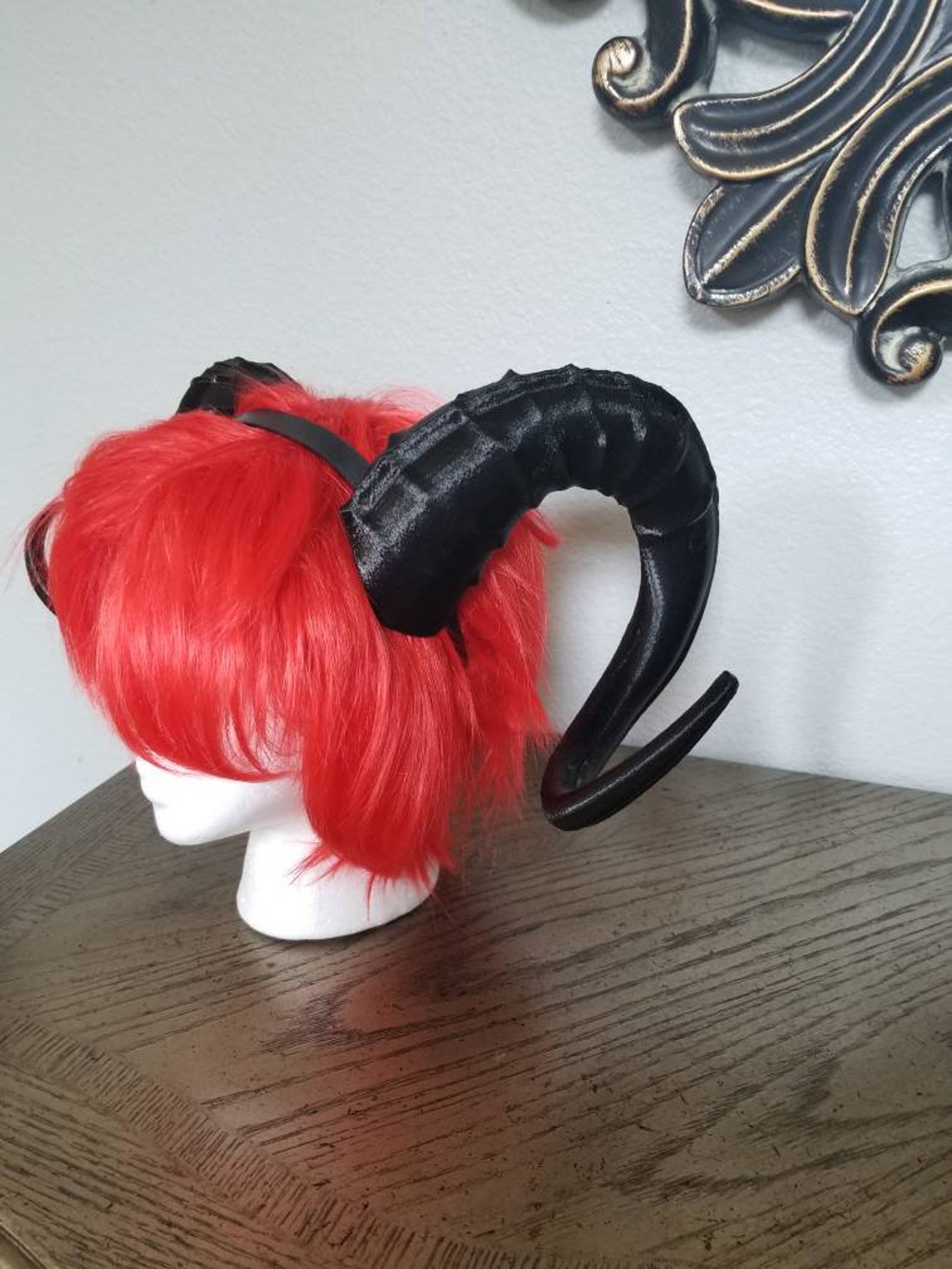 New Arrival: Extra Large Barbarian Ram Horns Warlord Style | Etsy
