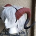 New Arrival: Extra Large Barbarian Ram Horns Warlord Style Horns Stage ...