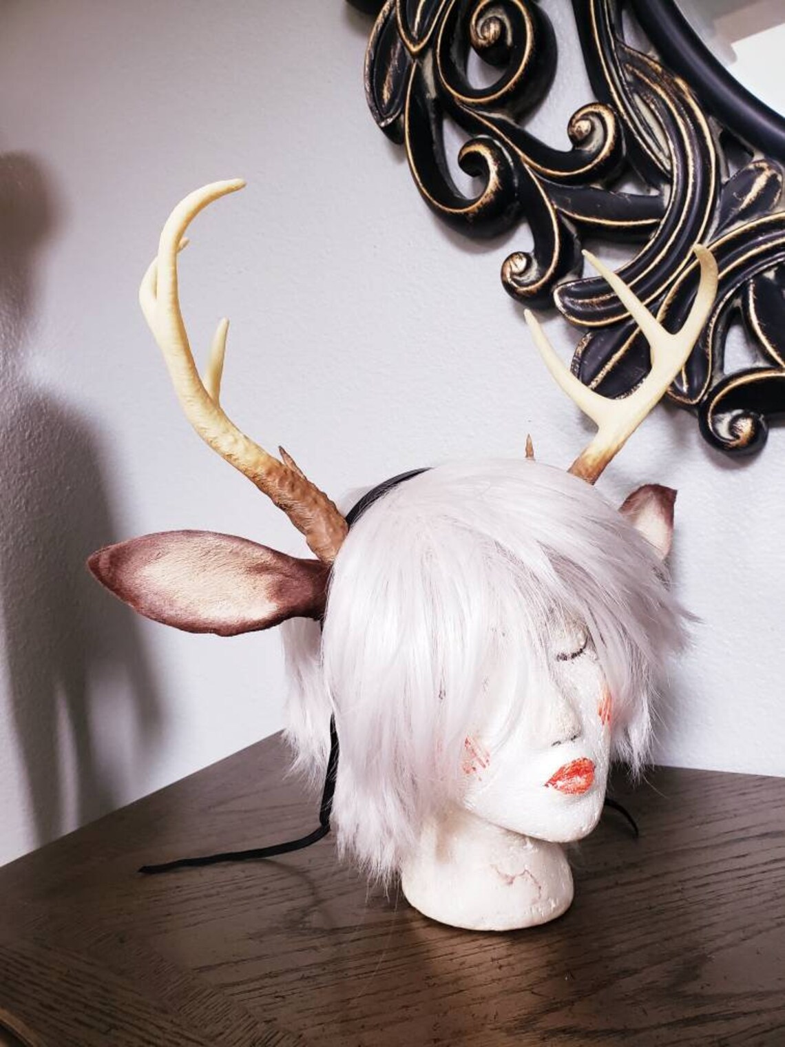 NEW ARRIVAL Realistic Doe / Deer Antlers Horns and Optional - Etsy Canada