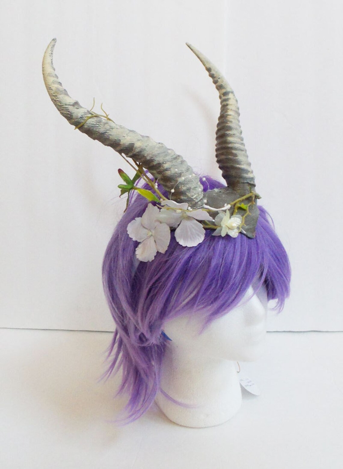 Elvish Crown Elven Horned Crown Elvish Horns Gazelle Horns - Etsy