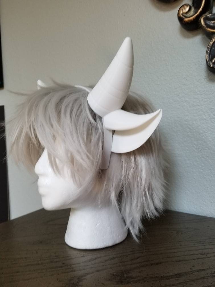 Anime Cow Horns and Ears Goat Horns and Ears 3d Printed Horns and Ears ...