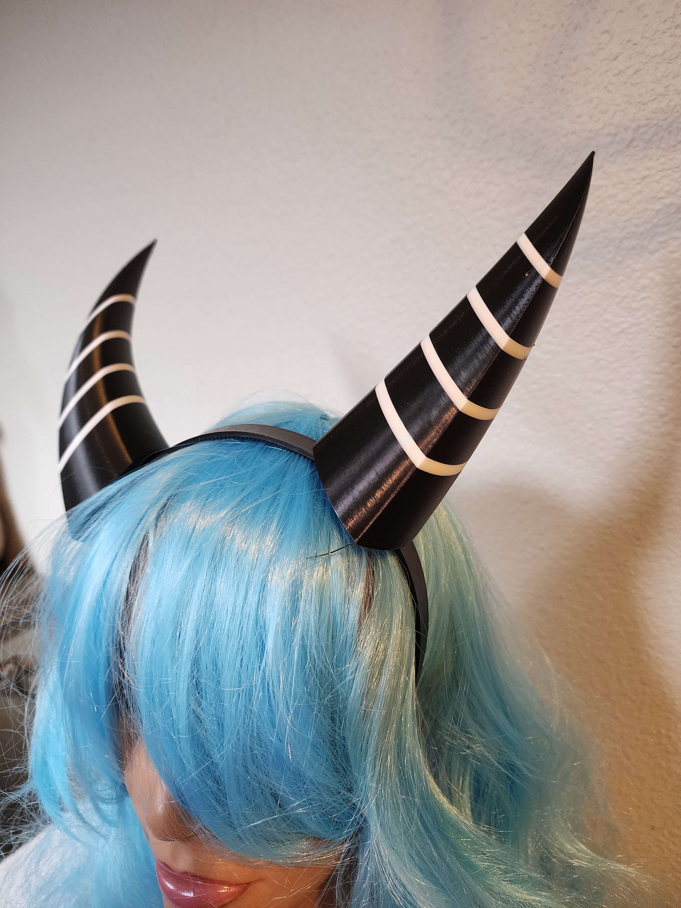 3D Printed Dragon Horns Headband: Lightweight Costume Horns - Etsy