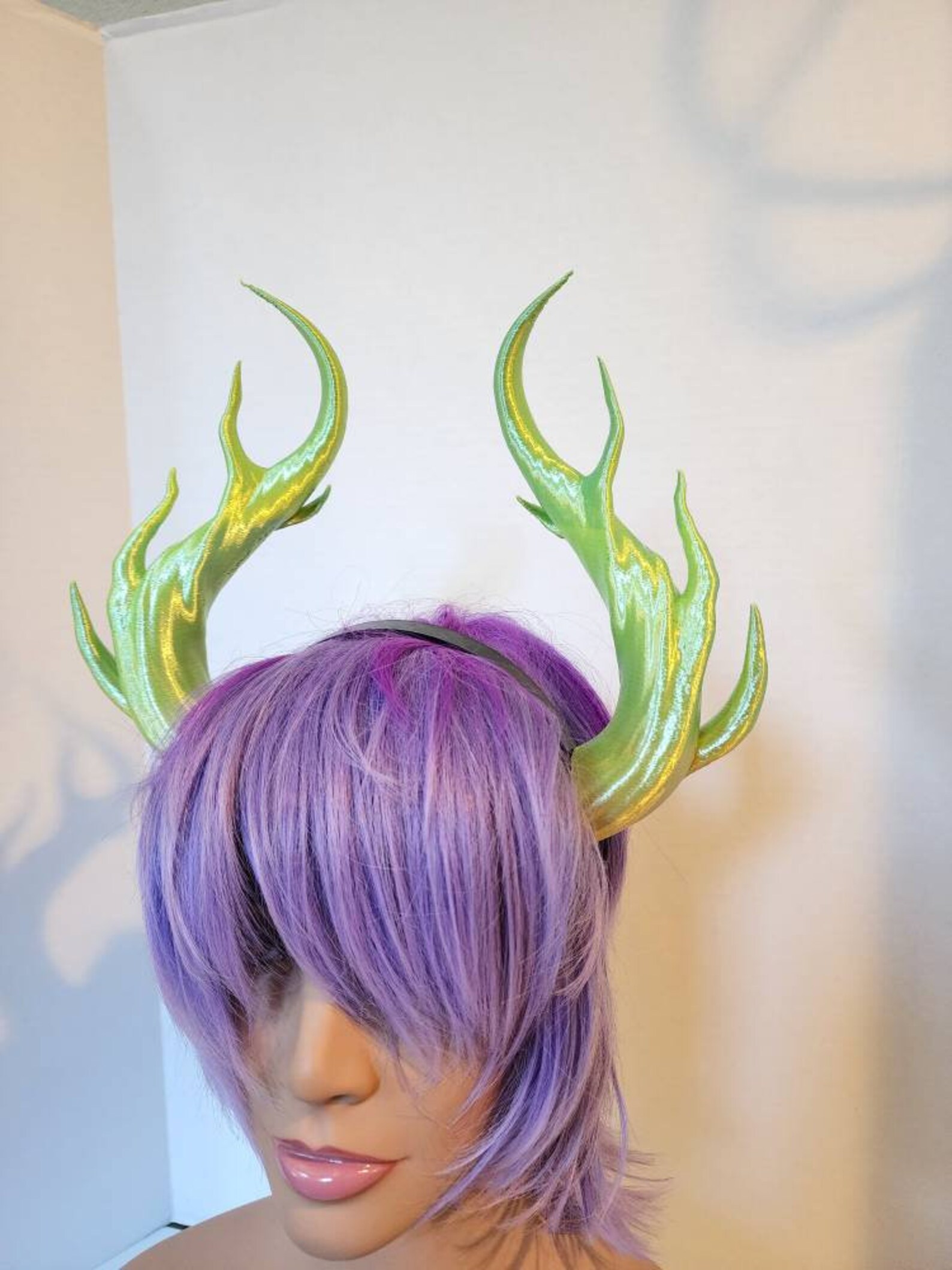 Fantasy Dragon Spindly Horns 3d Printed Horns on Headband | Etsy