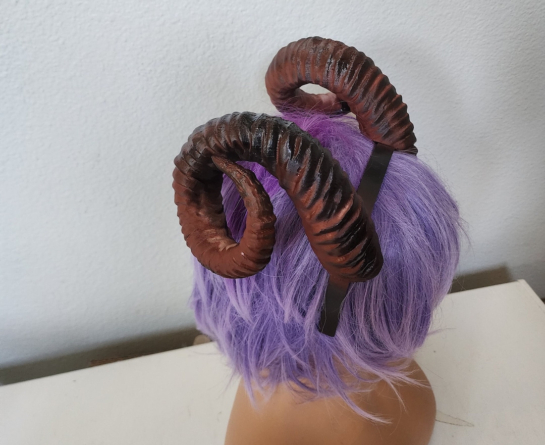 Wortox DST Goat Sarye Fantasy Cosplay Horns Horned Headband Viking ...