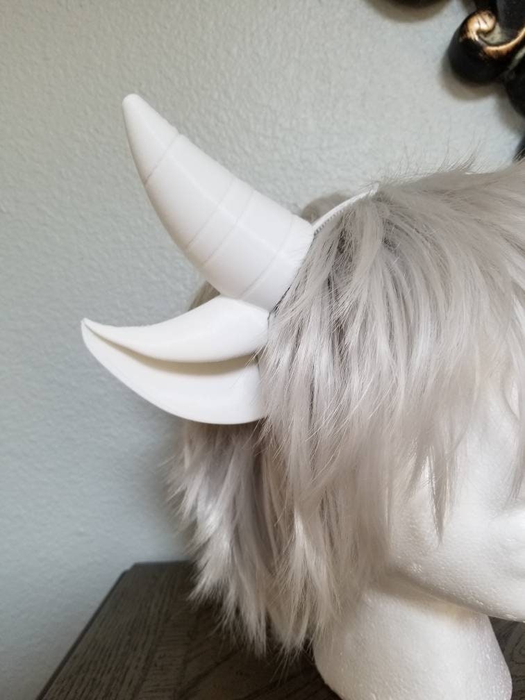 Anime Cow Horns and Ears Goat Horns and Ears 3d Printed Horns | Etsy
