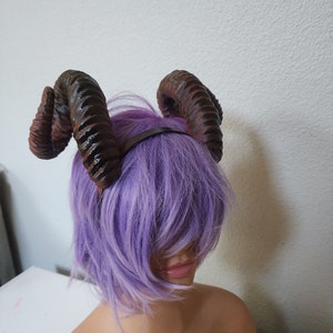 Wortox DST Goat Sarye Fantasy Cosplay Horns Horned Headband Viking ...