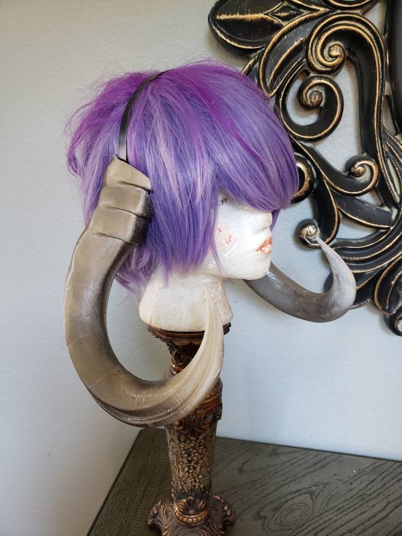 Fantasy Tusks Cosplay Horns Large Only One Available to Ship - Etsy