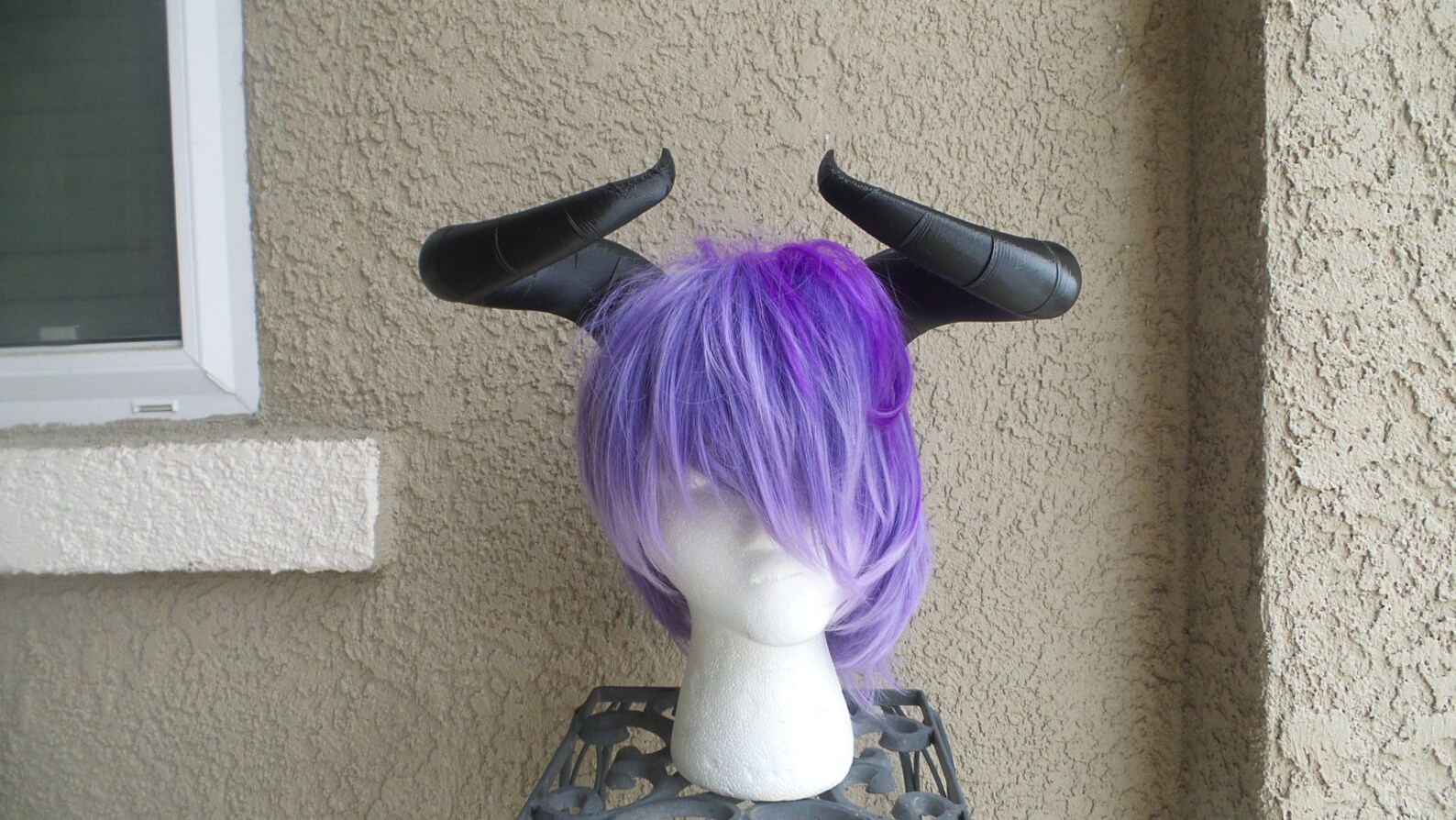 Large Ox Ram Fantasy Cosplay Horns Horned Headband Viking - Etsy