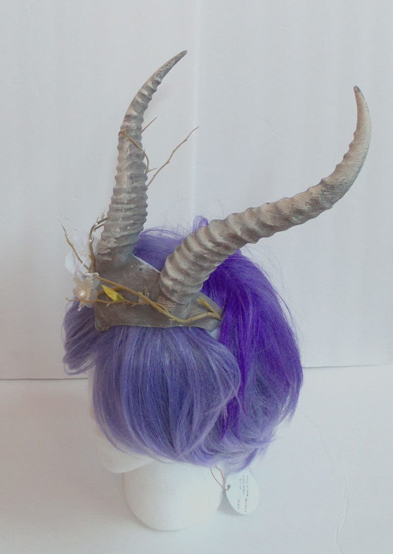 Elvish Crown Elven Horned Crown Elvish Horns Gazelle Horns - Etsy