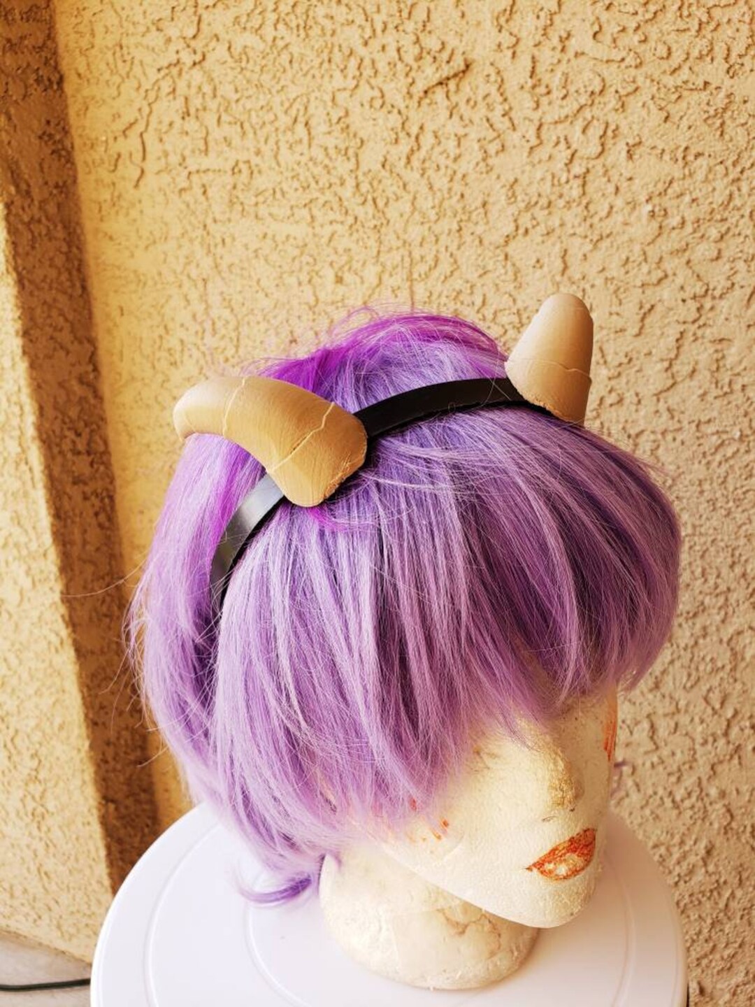 NEW ARRIVAL Small Bull Matador Horns Headband 3D Printed Cosplay ...