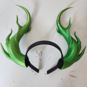 Fantasy Dragon Spindly Horns 3d Printed Horns on Headband Costume ...