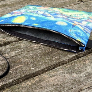 Cornell University, Canvas Zippered Pouch, Starry Night, Graduation ...