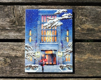 Cornell University Myron Taylor Hall Law School Christmas | Etsy