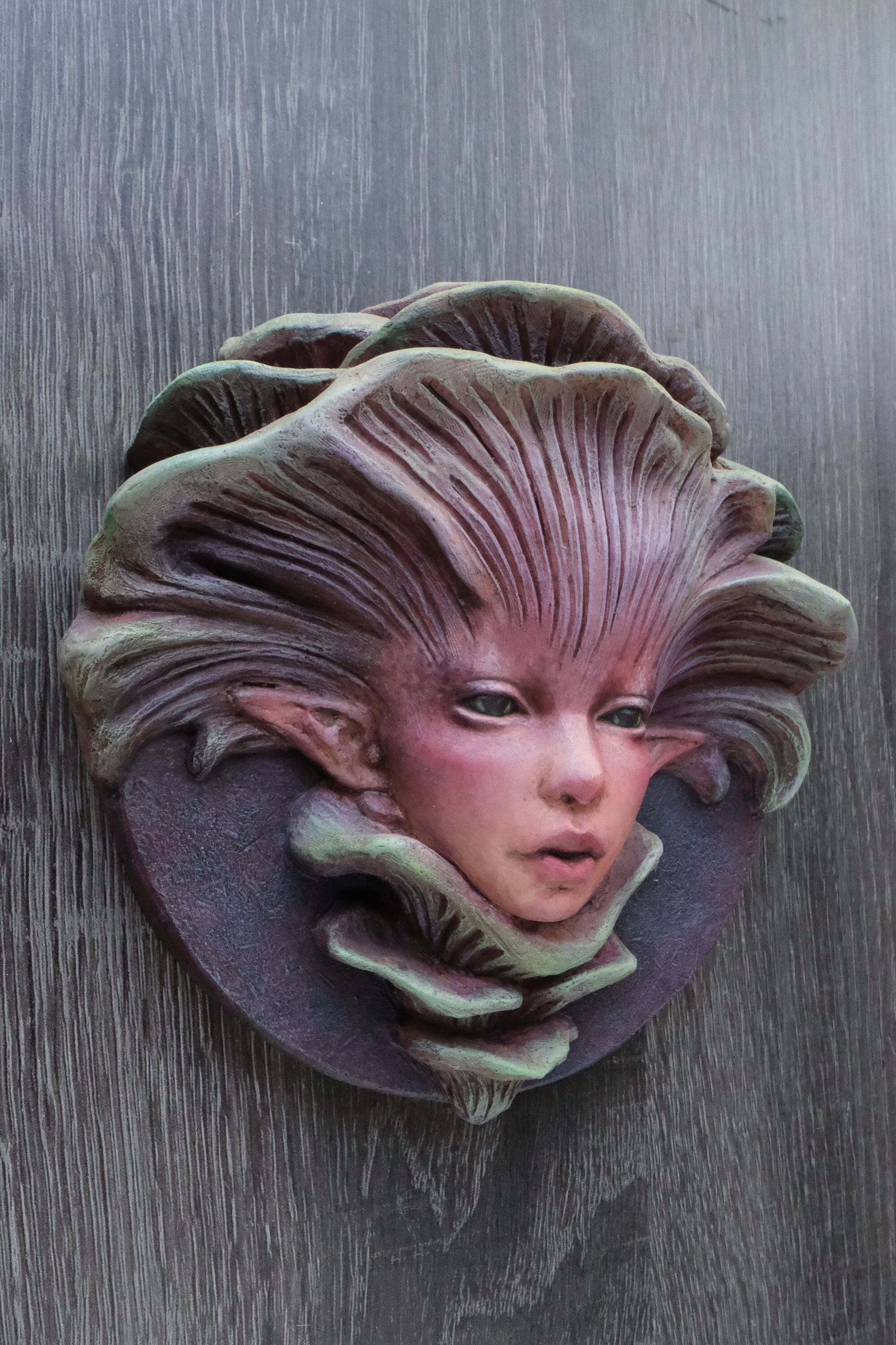 Mushroom Portrait Fantasy Art Sculpture - Etsy
