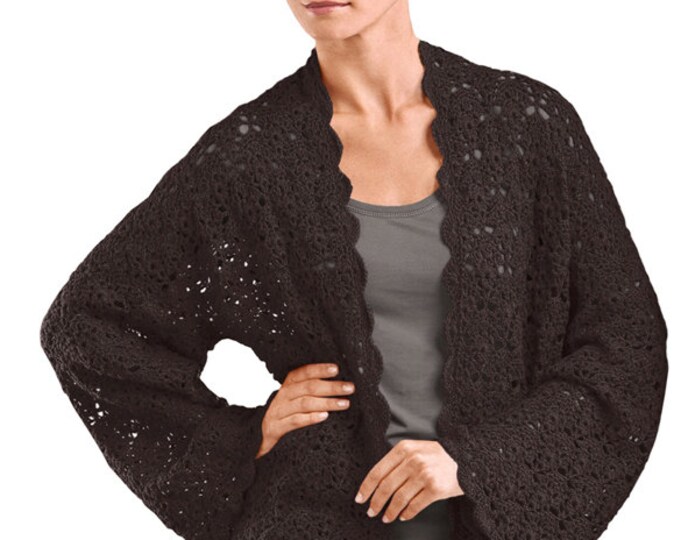 Crochet Jacket PATTERN for Sizes S-5XL Jacket With Long - Etsy