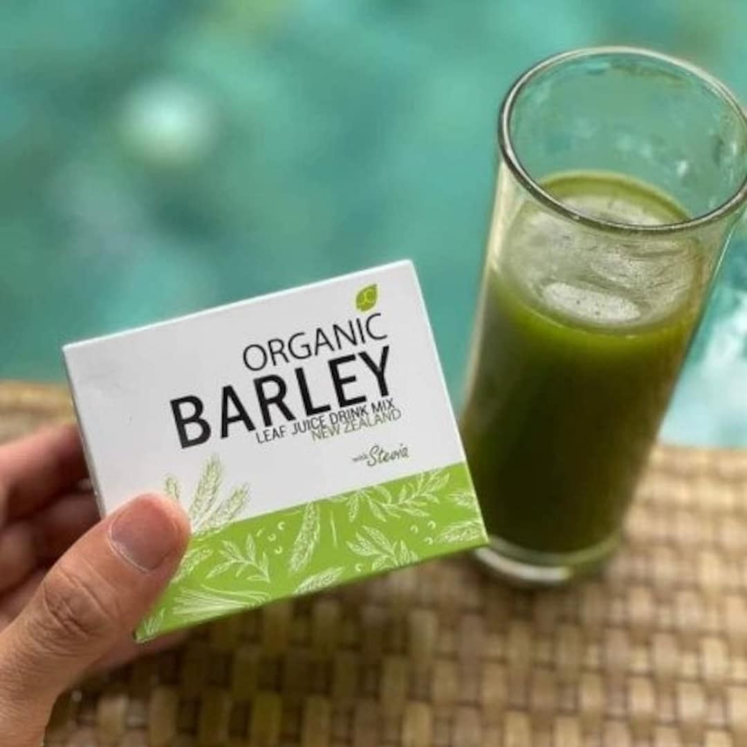 JC Premiere Pure Organic New Zealand Barley Juice Powder 10 Sachets ...