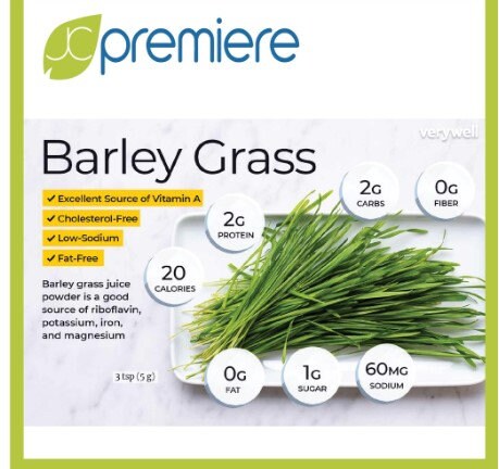 JC Premiere Pure Organic New Zealand Barley Juice Powder 10 Sachets ...