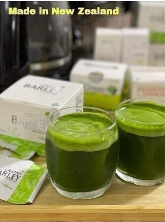 JC Premiere Pure Organic New Zealand Barley Juice Powder 10 Sachets ...