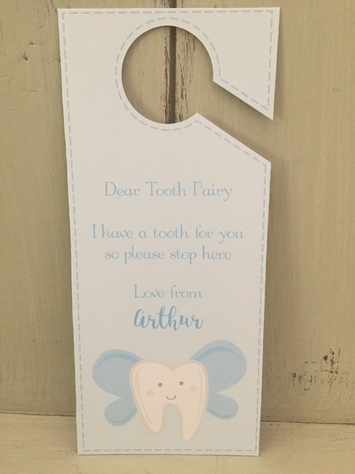 Extensive Personalised Blue Tooth Fairy Kit/set Can Be Used - Etsy UK