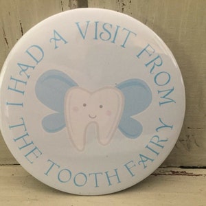 Extensive Personalised Blue Tooth Fairy Kit/set - Can Be Used Again and ...