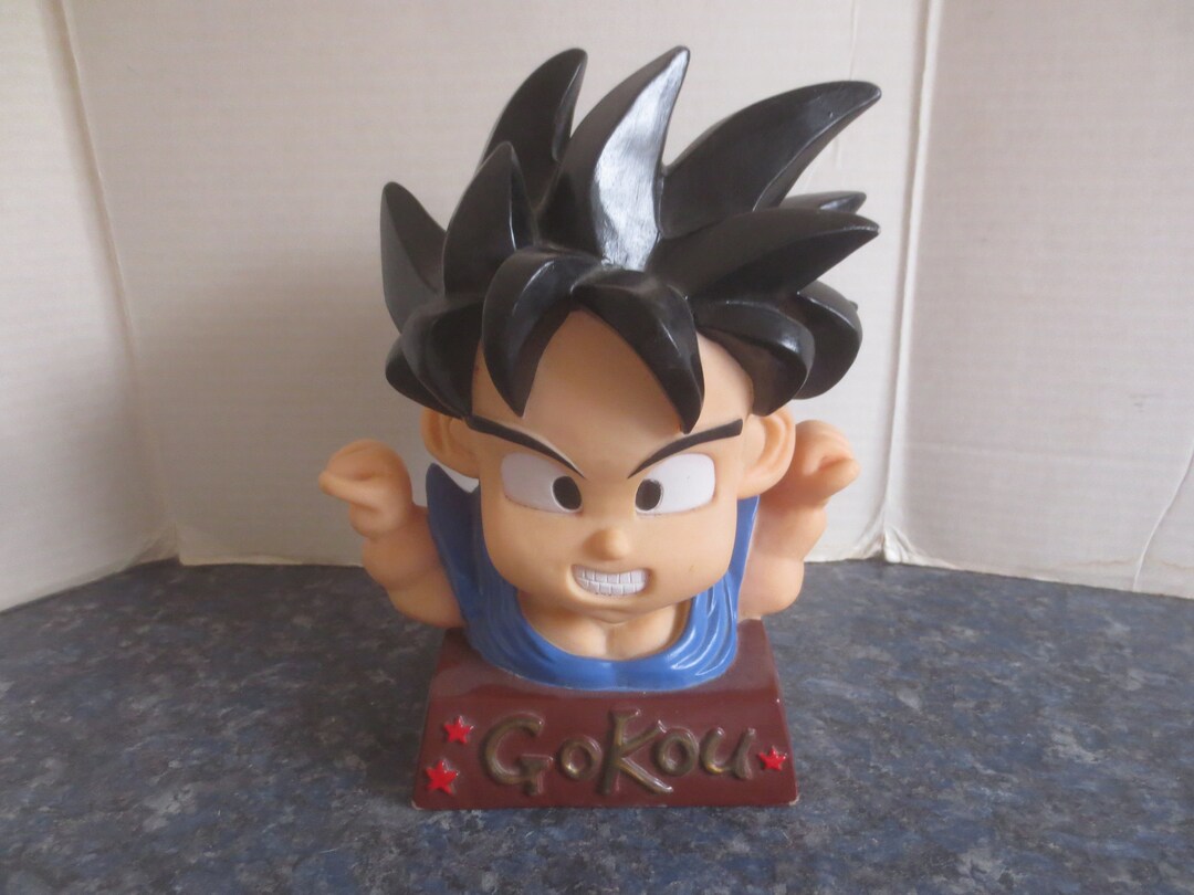 Rare Vintage Collectible Bootleg Dragonball Z Goku Hard Rubber ...