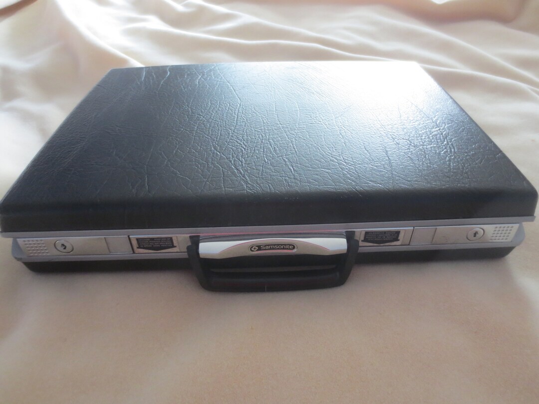 Vintage Mid Century Modern Slim Design Samsonite Hard Shell Retro Old ...
