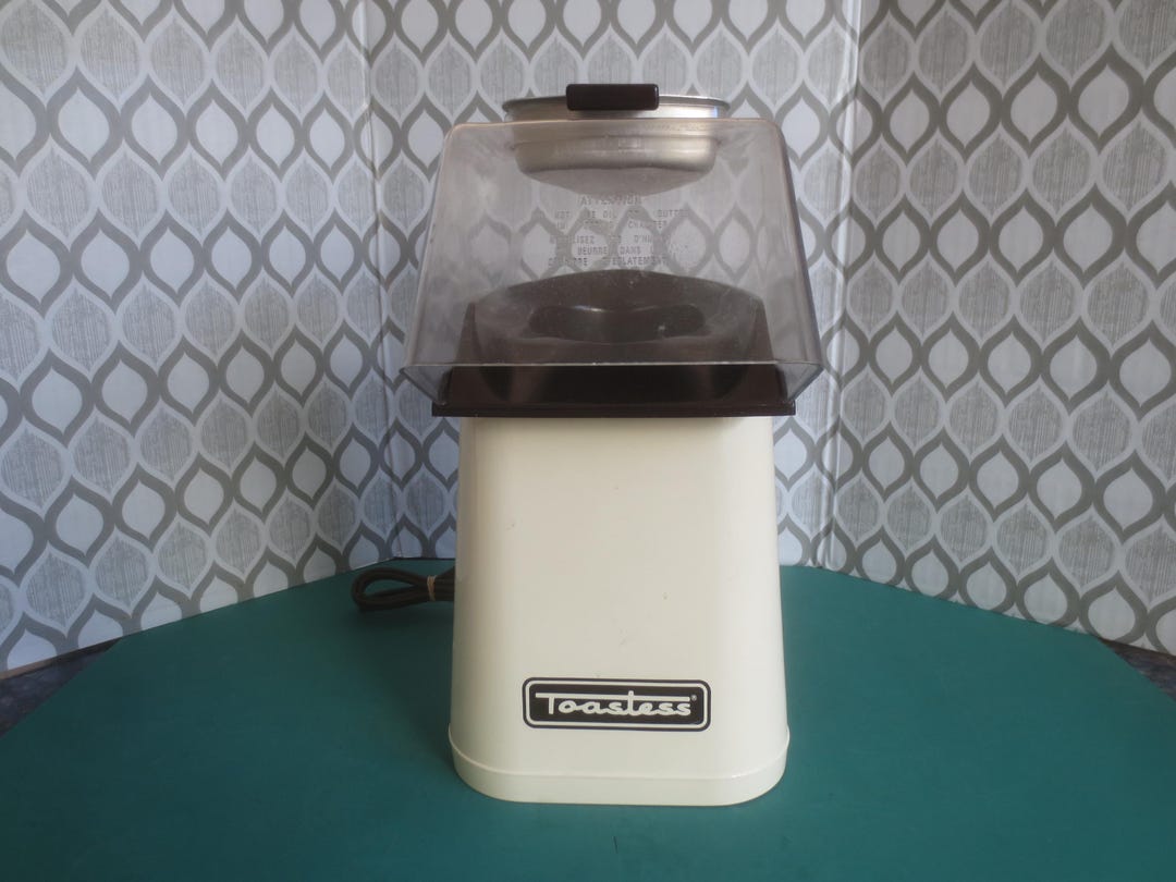 Vintage Toastess Air Heat Popcorn Popper With Aluminum Measuring Scoop ...