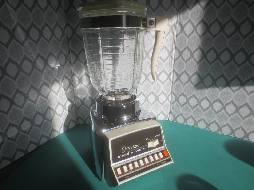 Vintage Mid Century Modern Sunbeam Osterizer Imperial Blend-n-cycle 10 ...