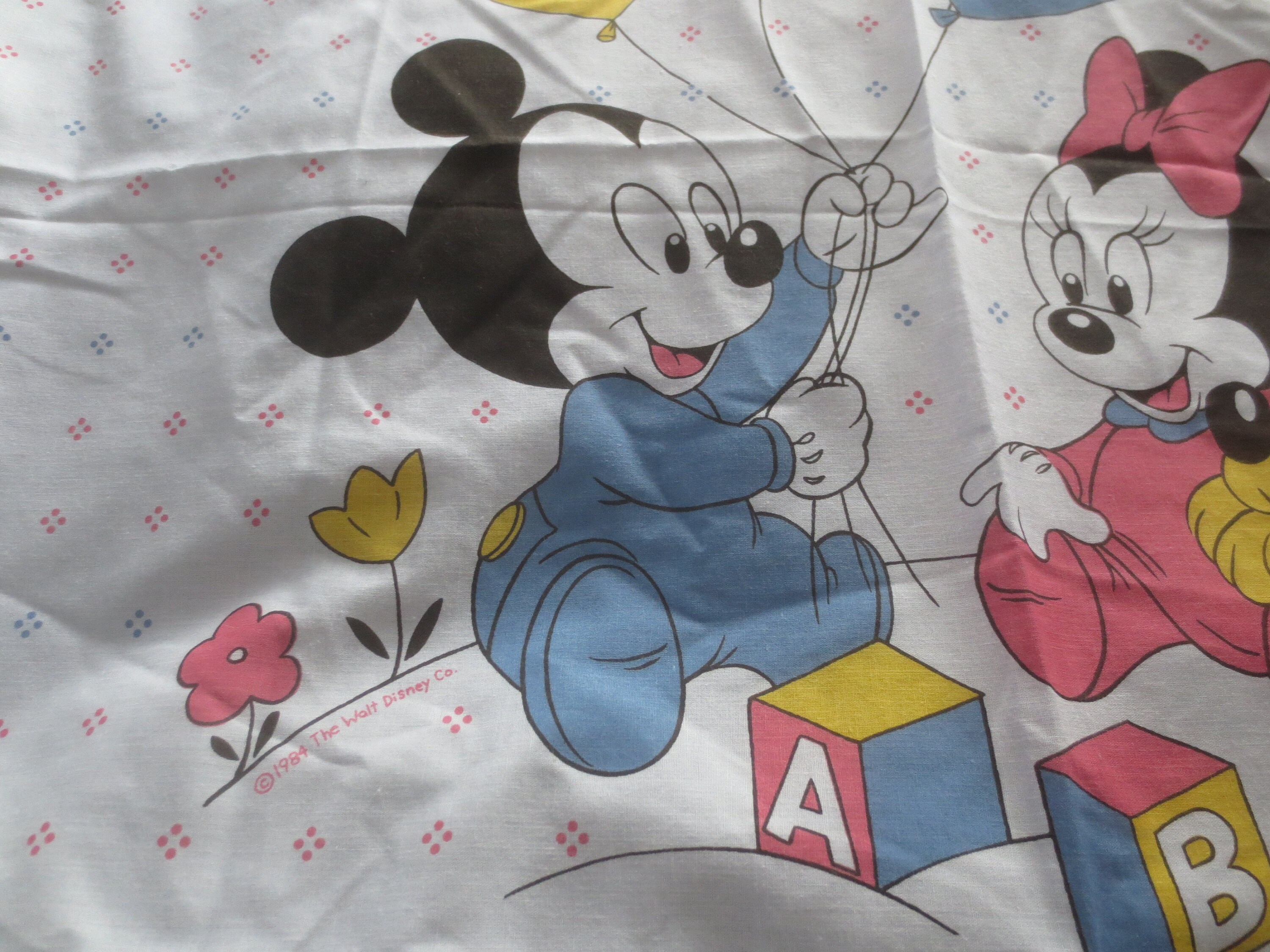 Vintage 1984 Walt Disney Baby Mickey Mouse Baby Minnie Mouse Baby Pluto ...