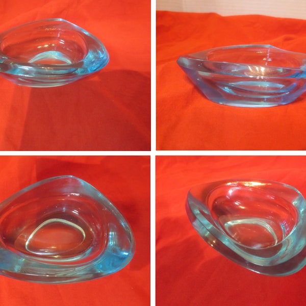 Small Blue Trinket Bowl Etsy