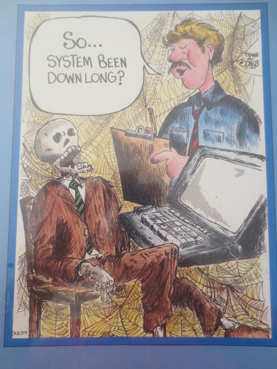 Computer Cartoons Humor