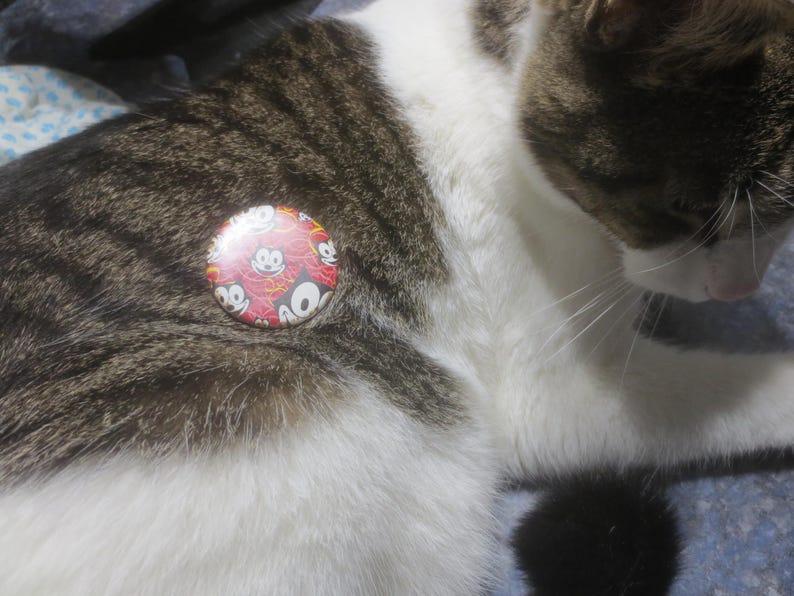Vintage Felix the Cat Button Badge Pinback Button. - Etsy