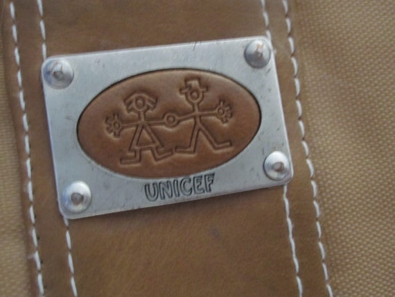 Rare Vintage Genuine Unicef Messenger Laptop Crossbod… - Gem