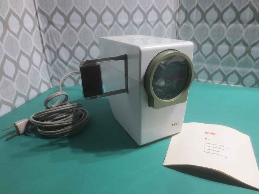 Vintage Fab Mid Century Modern Dieter Rams' Braun Model D5 Combiscope ...