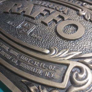 Rare Vintage Mid Century Advertising Italian Imported Birra Raffo Beer ...