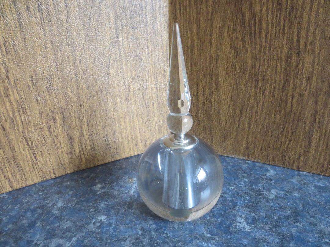 Vintage Handcrafted Bombay Thick Heavy Glass Orb Stunning Beautiful Art ...