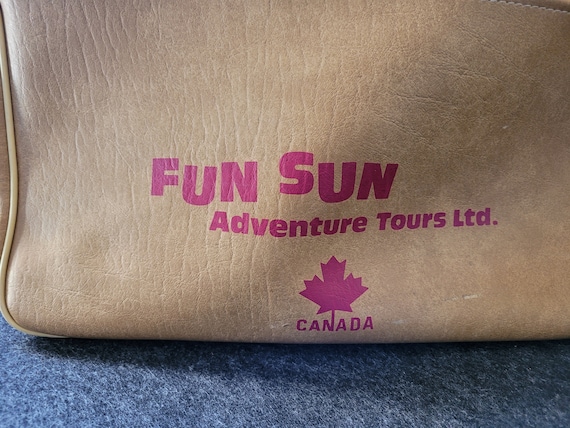 Rare Vintage Fun Sun Travel Adventure Tours Ltd Canad… - Gem