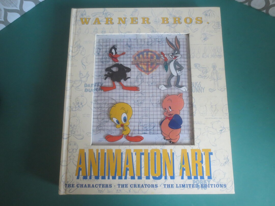 Vintage 1st 1997 Edition Warner Brothers Animation Art : the Characters ...