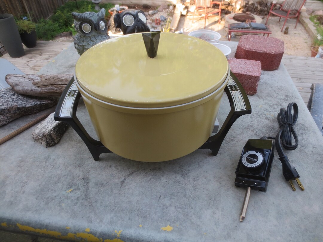 Rare Vintage Mid Century Brand New Sunbeam Electric Cooker and Deep ...