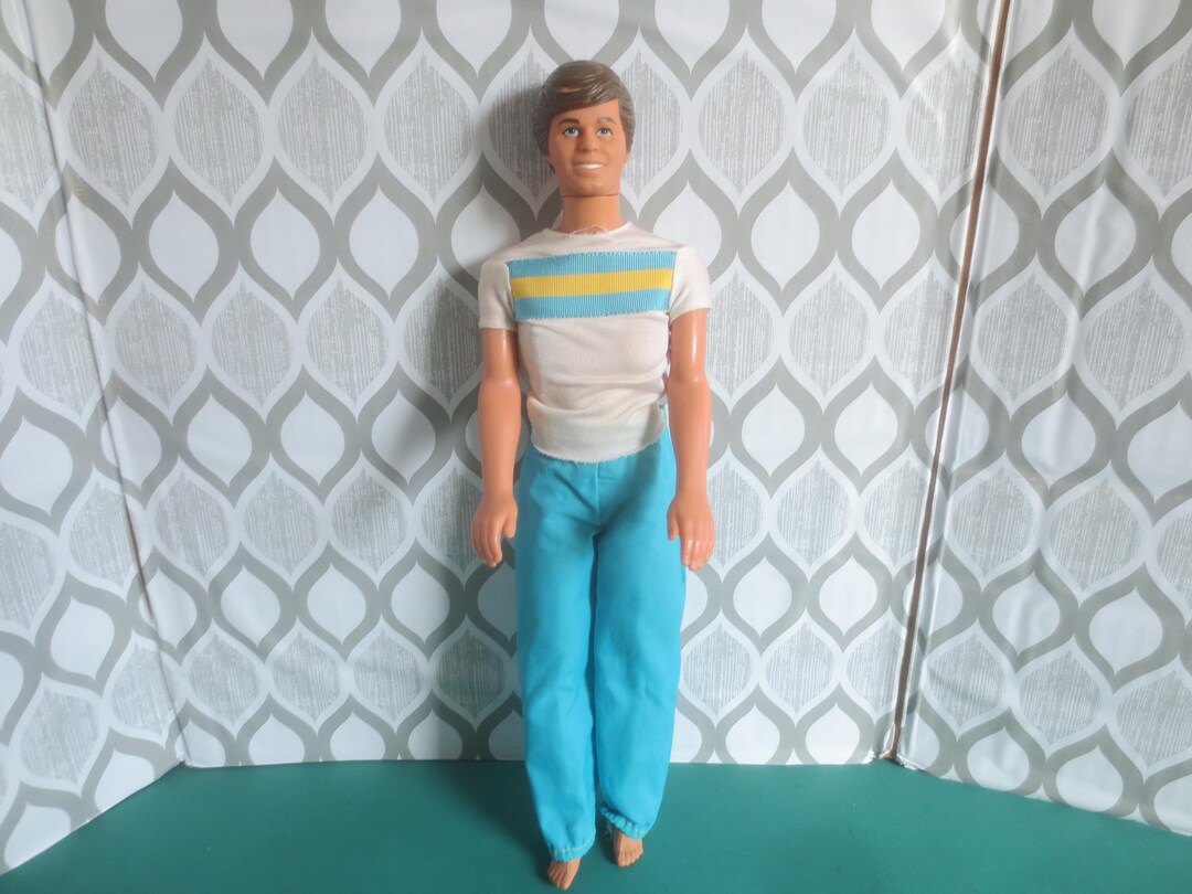 Vintage Mattel Great Shape Ken Doll With 1983 Head and 1968 Body Made ...