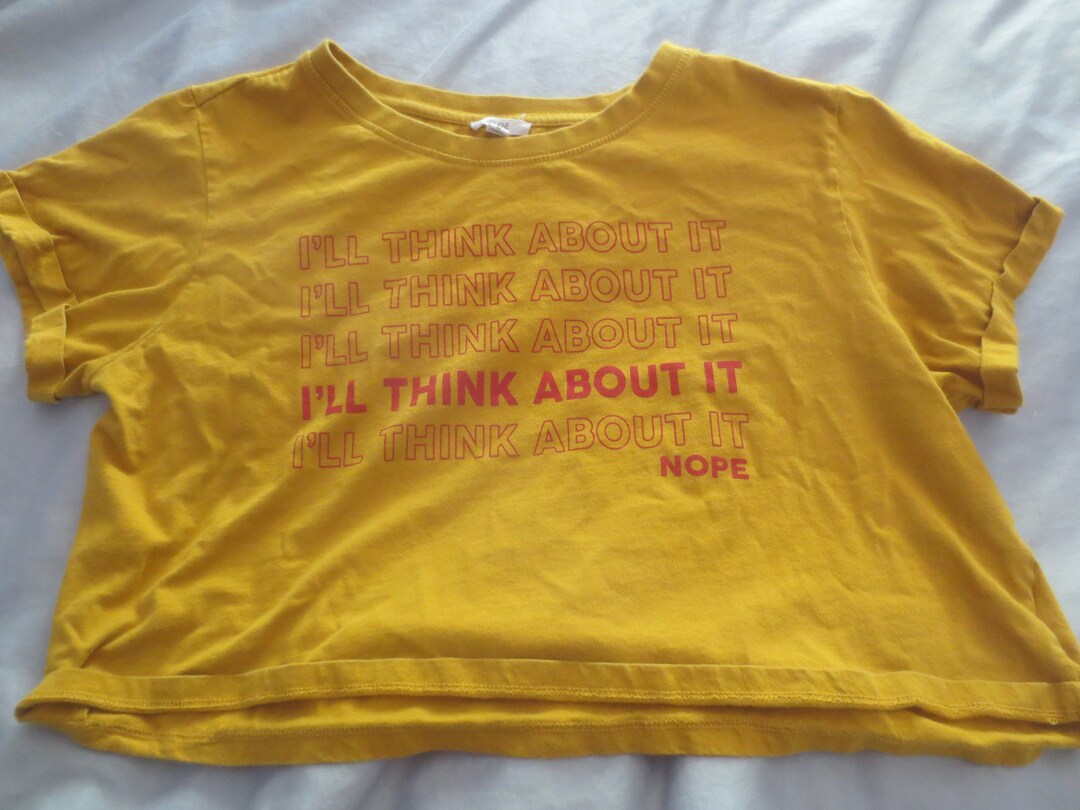 Vintage Retro Old School Bananarama-rific Yellow Summer Let Me Think ...